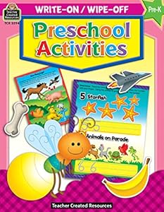 Preschool Activities Wipe-Off Books