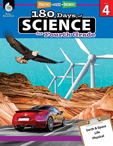 Amazon.com: 180 Days of Science: Grade 4 - Daily Science Workbook for ...