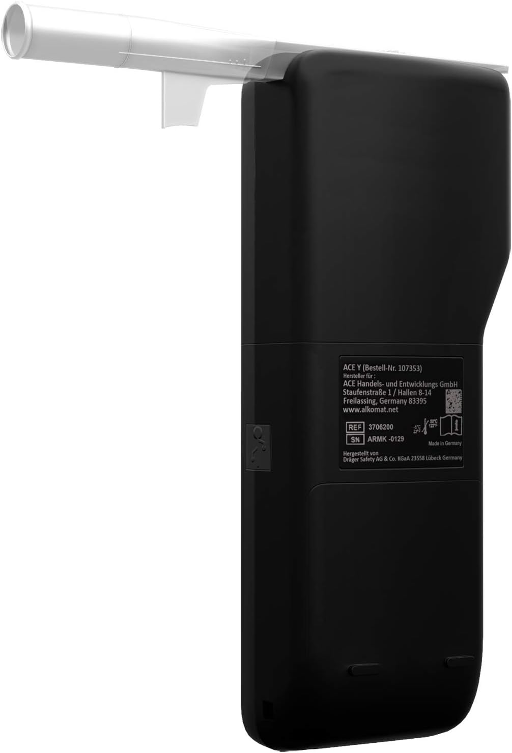 ACE 107353 Y-Official Successor Alcotest 3000 Breathalyser with Dräger ...