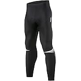 Amazon.com: Santic Men's Cycling Pants Padded Thermal Mountain Bike Tights Cold Weather Fleece ...