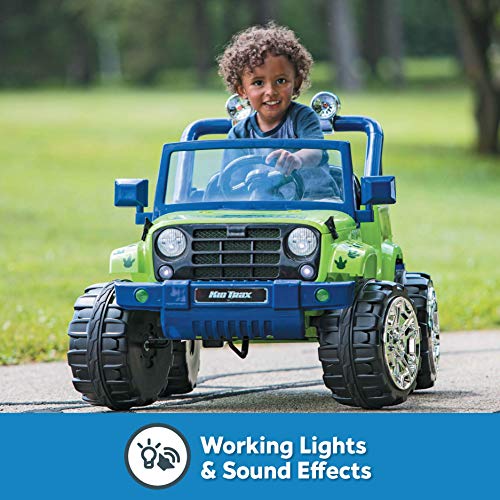 Kid Trax 4x4 Tracker Electric Ride On Toy, 3-5 Years Old, 6 Volt, Max ...