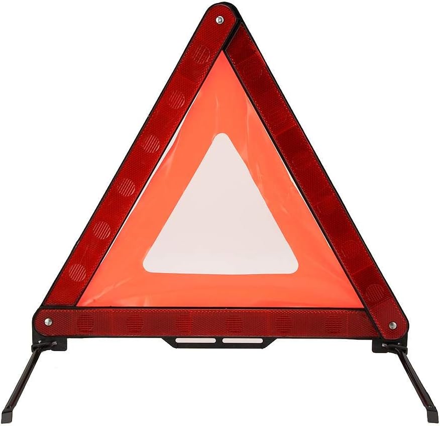 Amazon.com: Triangular Road Safety Reflectors, Foldable Triple Warning ...