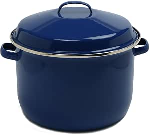 Amazon.com: Norpro 18 Quart Porcelain Enamel Canning Pot, Shown: Canner ...