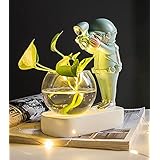 Amazon.com : Astronaut Planter, Spaceman Glass Vase，Astronaut Resin ...