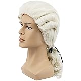 Amazon.com : LeMarnia George Washington Wig for Cosplay Colonial ...