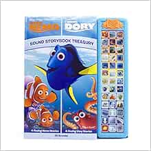 Disney Pixar - Finding Dory and Finding Nemo Sound Storybok Treasury ...