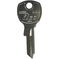 KABA ILCO NA14-1069L Key Blank for National Cabinet Lock 6 Pin G-Series ...