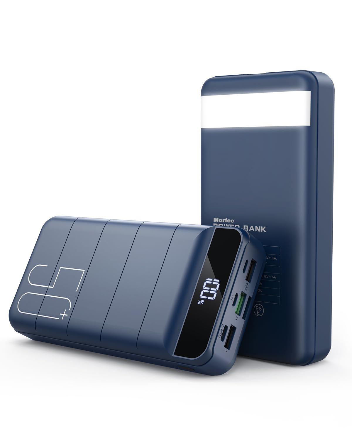 Portable Charger Power Bank 50000mAh Fast Charging 22.5W USB C Battery ...