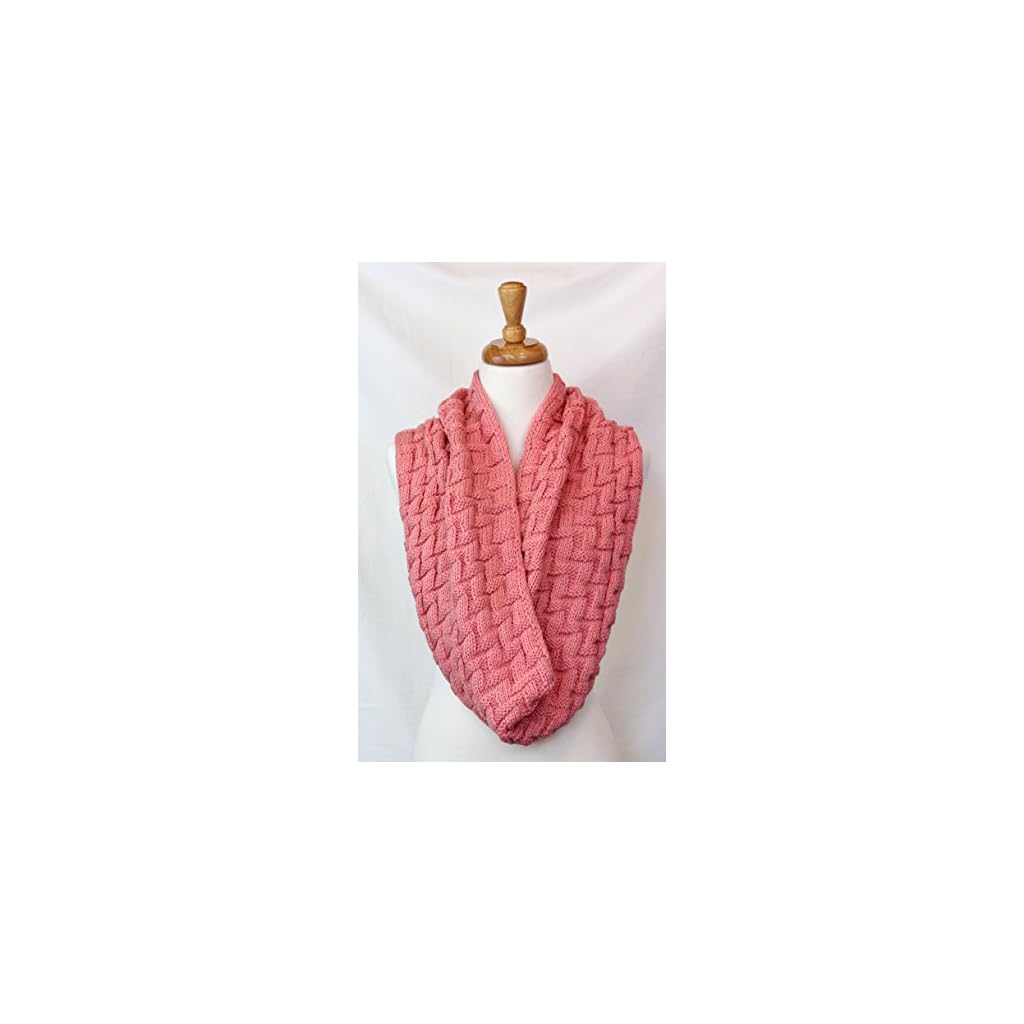 Cozy Chunky Knitted Infinity Scarf for Women / Men | Buy Scarves and Wraps
