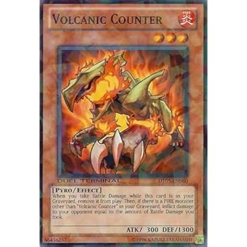Amazon.com: Yu-Gi-Oh! - Volcanic Counter (DT05-EN060) - Duel Terminal 5 ...