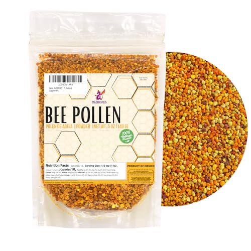 Pure Bee Pollen 5oz (140g)| 100% Bee Pollen Granules | Polen de Abeja ...