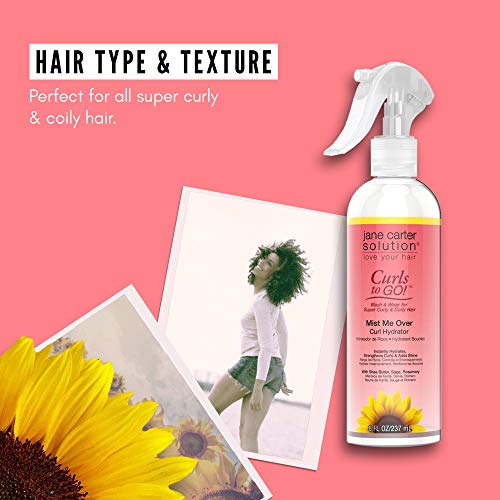 Jane Carter Solution Curls To Go! Mist Me Over, 8 oz - Black Hair ...