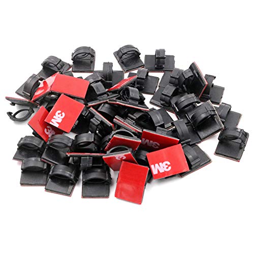 Mini Cable Clips 3M Adhesive, Multipurpose Cord and Wire Organizer for ...