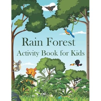 Rain Forest Activity Book for Kids: Puzzle, Coloring Philippines | Ubuy