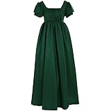Amazon.com: 1791's lady Women Vintage Regency Dress High Waistline Ball ...