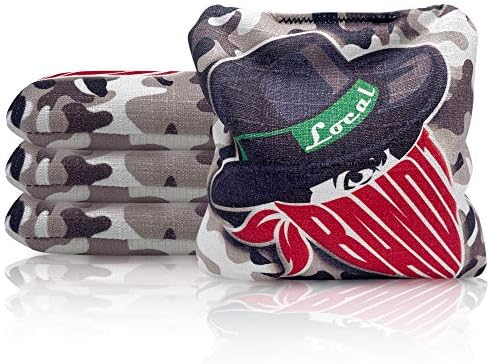 Local Bags New 2021 Cornhole - Bandit Series - Set of 4 Bags - Resin ...