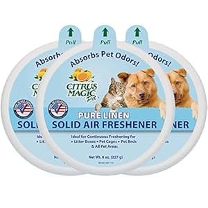 Amazon.com : Citrus Magic Pet Odor Absorbing Solid Air Freshener Pure ...