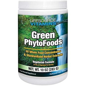 Amazon.com: LifeSource Vitamins Green Phyto Foods 10 oz Powder: Health ...