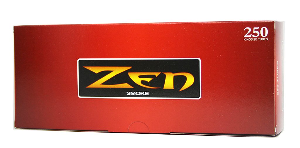 ZEN King Size Full Flavor Cigarette Tubes - 10 Boxes - Buy Online in ...