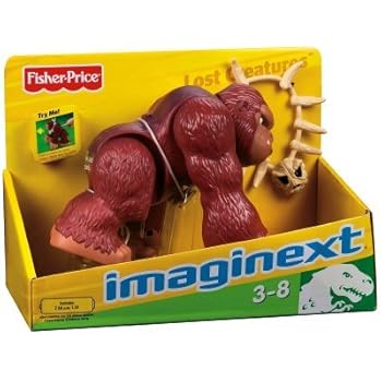 Amazon.com: Fisher-Price Imaginext Lost Creatures Gorilla: Toys & Games