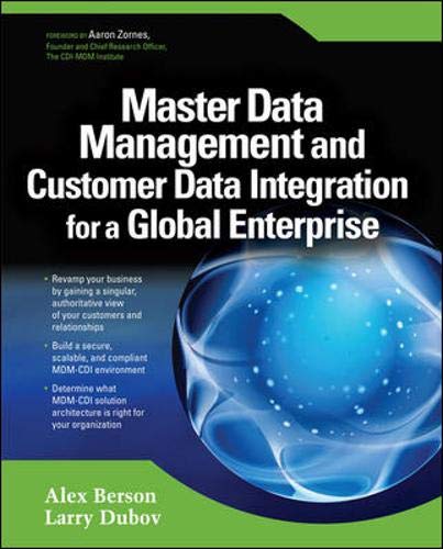 Master Data Management and Customer Data Integration for a Global ...