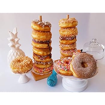 Amazon.com | Donuts Stand, Clear Acrylic Doughnut Donut Stand Display ...