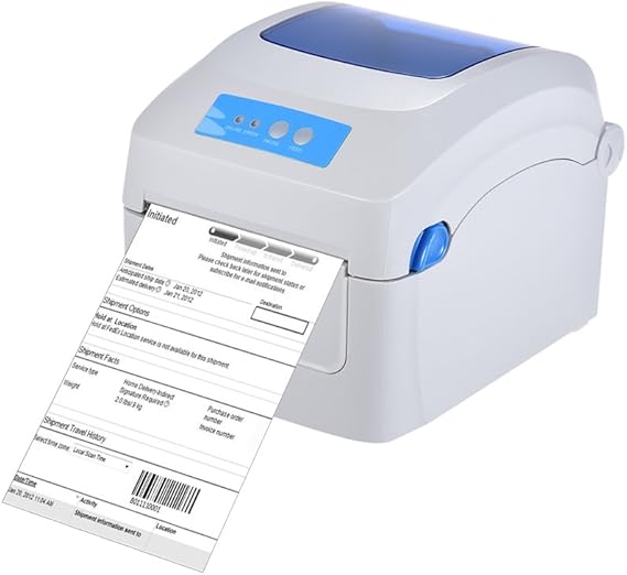 Amazon.com: Gprinter GP-1324D Thermal Printer 1D 2D QR Barcode Label ...