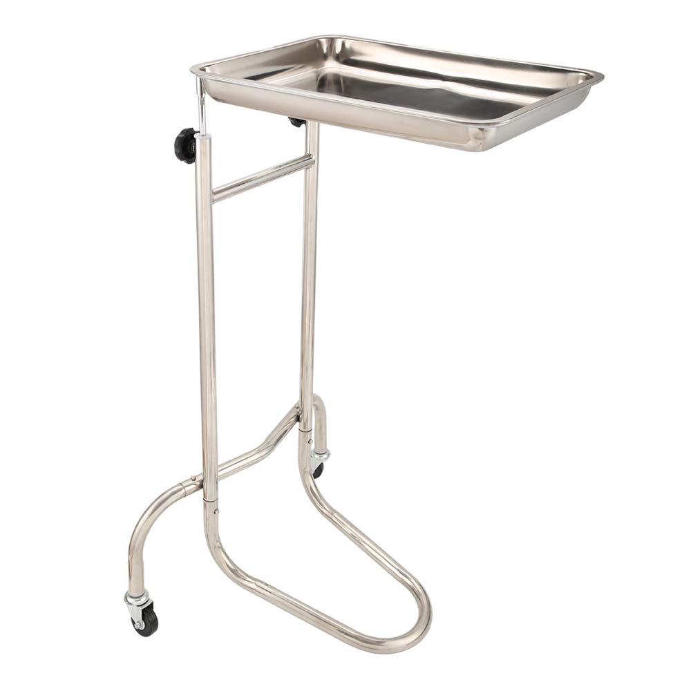 Konmee Mobile Instrument Stand Mayo Instrument Tray Stand Medical ...