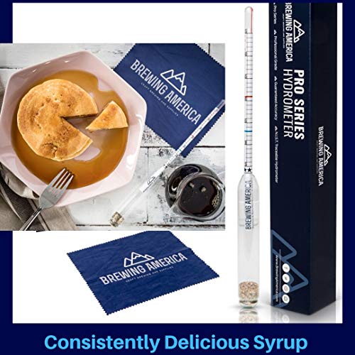 Maple Syrup Hydrometer Density Meter for Sugar and Moisture Content ...