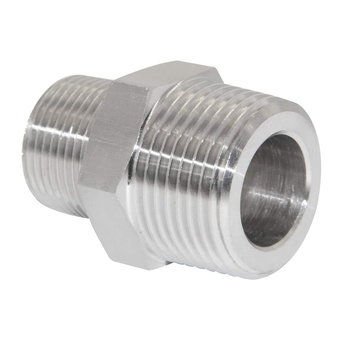 Reducing Hex Nipple CellarBrew 1 2 X 3 8 Male NPT Threaded Reducing