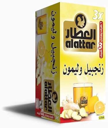 Al Attar Ginger & Lemon - 20 Bags price in Saudi Arabia | Amazon Saudi ...