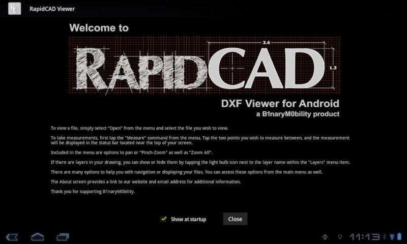RapidCAD Viewer:Amazon.co.jp:Appstore for Android