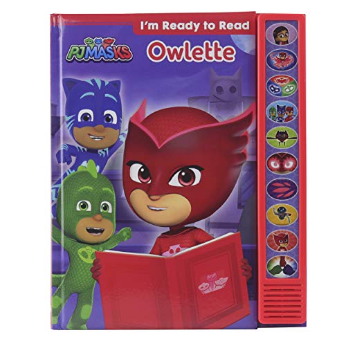Amazon.com: PJ Masks - I'm Ready to Read with Owlette Sound Book PI ...