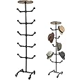 Amazon.com: uyoyous Hats Rack Stand with Wheels 5 Tier Industrial Hat ...