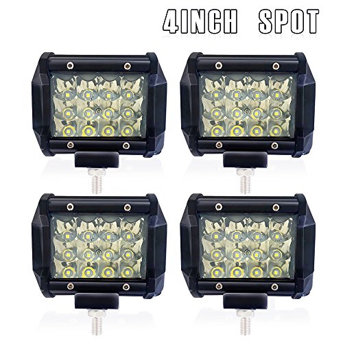 Buy DOT Cube Pods 4Inch Triple Row Offroad Driving Fog Light Spot Beam ...