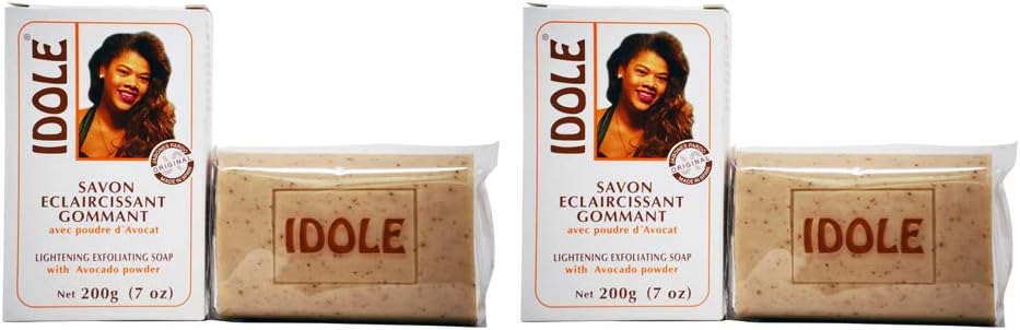 Idole Exfoliating Soap - Natural Organic 7 oz. (Pack of 2) by Idole ...