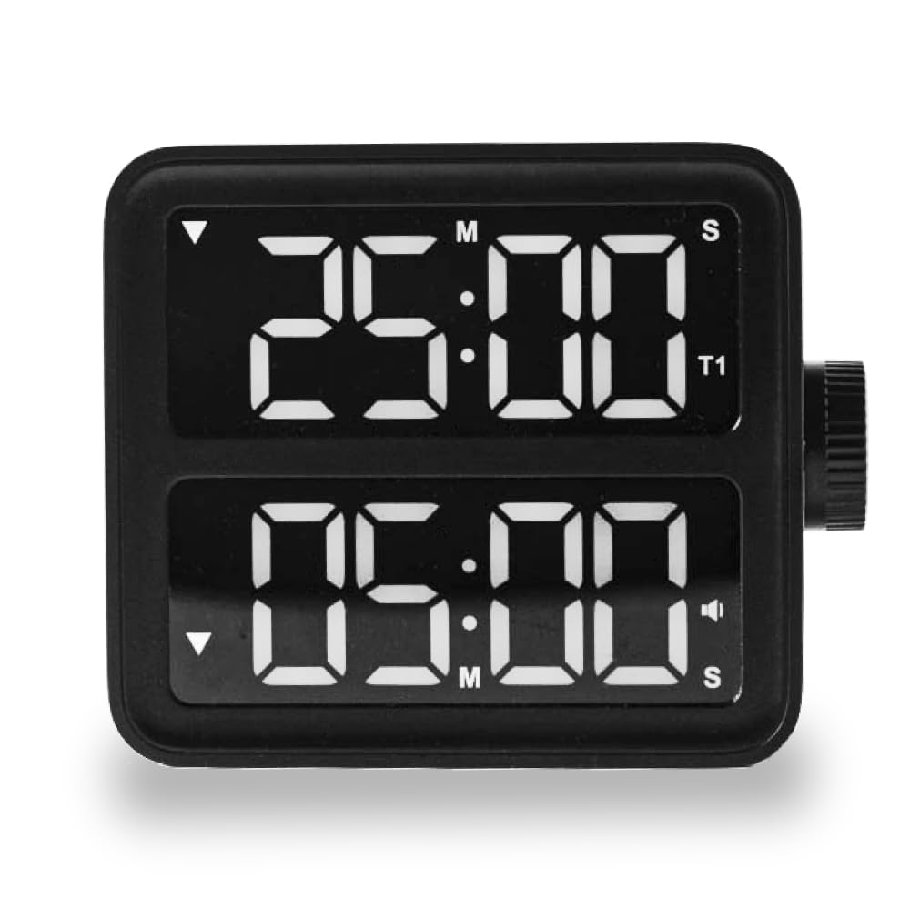 Mua Minimal Pomodoro Timer Countdown Study Silent Visual Office Magnetic trên Amazon Mỹ chính ...