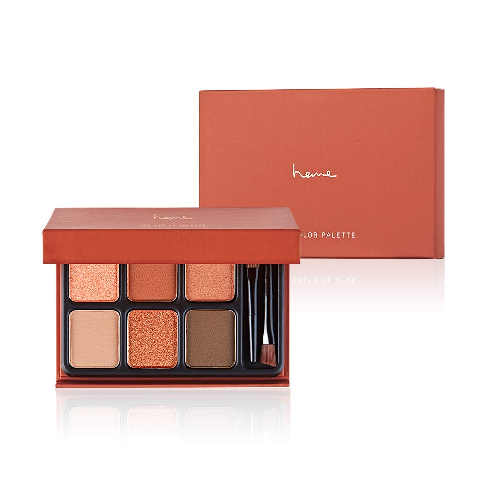Amazon.com : heme Eye Color Palette - Burnt Orange 0.32 oz-Natural ...