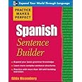 Amazon.com: Practice Makes Perfect Spanish Sentence Builder (Practice ...