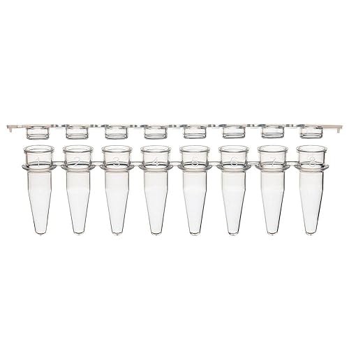 Extragene™ PCR Strip Tube 0.2 ml Clear Flat Caps Thin Wall, Strip of 8 ...