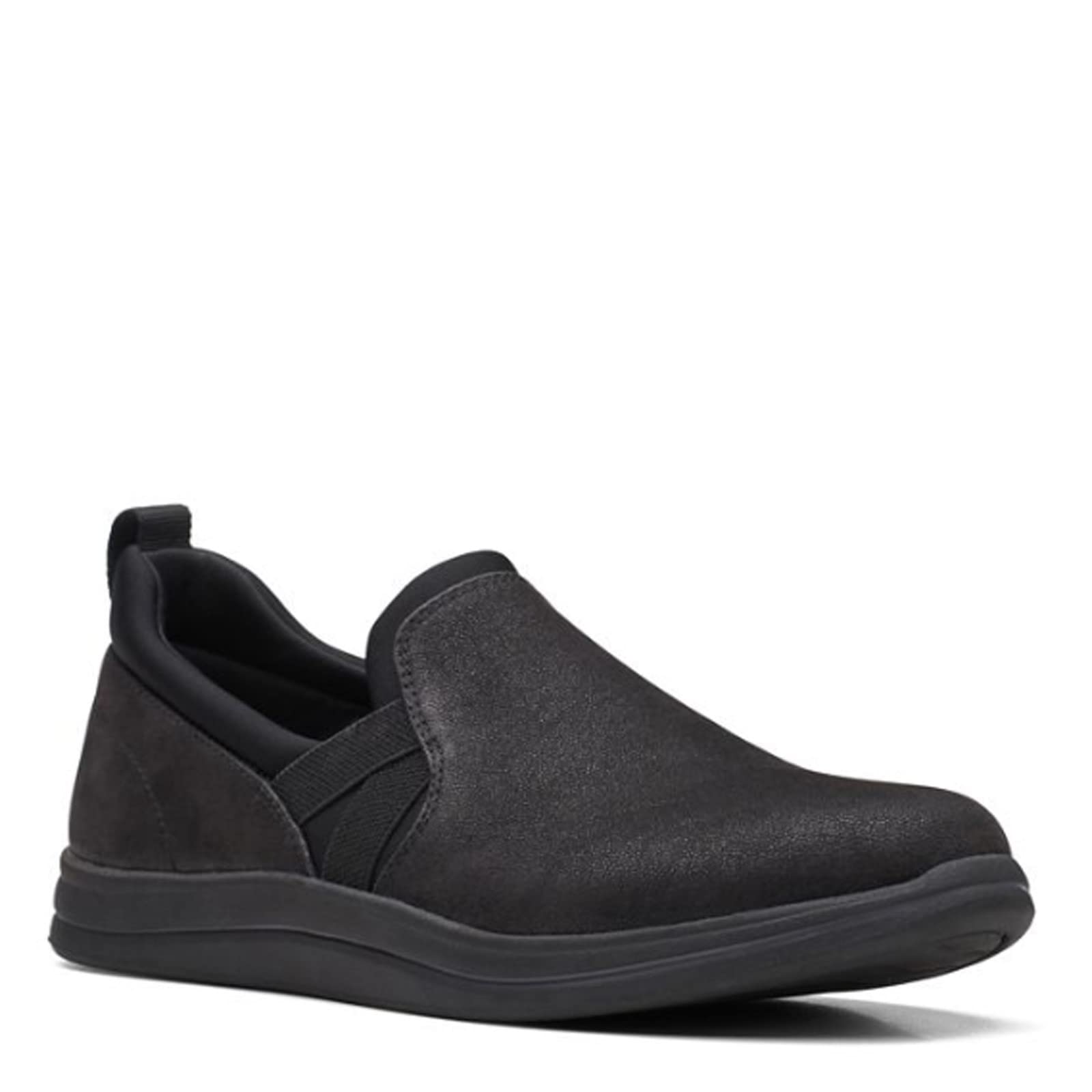 Clarks Women's Breeze Bali Loafer Flat, Black Synthetic, 9 for sale ...