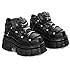 New Rock M.106-s1, Scarpe Stringate Brouge Unisex-Adulto, Nero (Negro ...