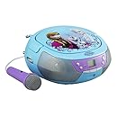 Amazon.com: Frozen FR-430.EX CD Player Boombox with Mic: Home Audio ...