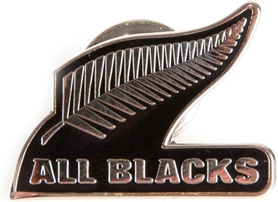 New Zealand All Blacks Rugby Pin Badge [black]: Amazon.co.uk: Sports ...