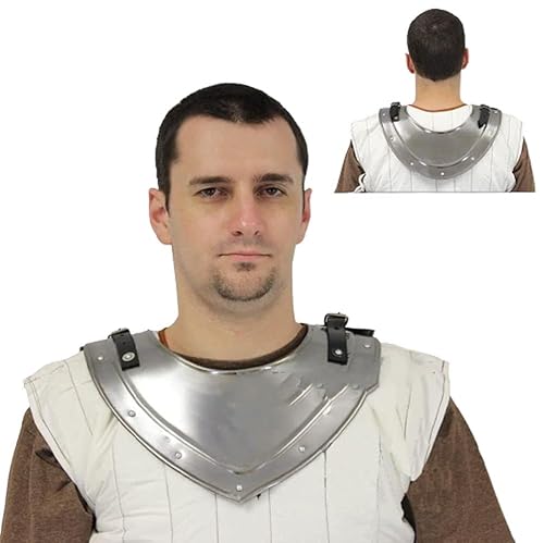 NauticalMart Armor Gorget Knights Templar Medieval Armour Gorget Steel ...