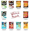 Popcorners and Popchips Variety Snack Pack - 30 Count Box Bulk with ...