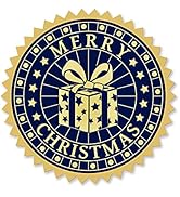 Amazon.com: CRASPIRE 2" Gold Foil Sticker Outstanding Excellence 100pcs ...