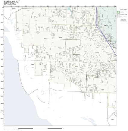 Syracuse Ny Zip Code Map - Map