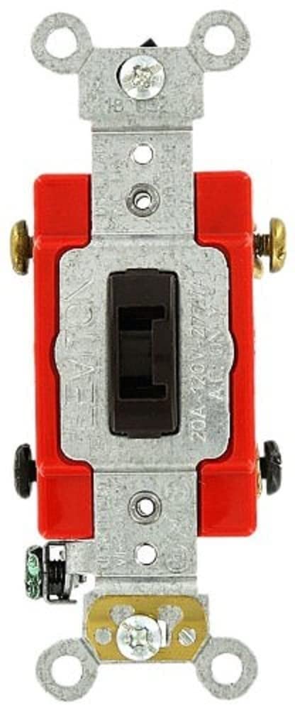 Mua Leviton 1222-2L 20 Amp, 120/277 Volt, Toggle Locking Double-Pole AC ...