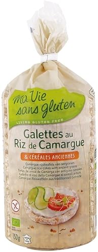 Ekibio Organic Camargue Rice Cakes With Ancient Cereals 130G - Gluten ...